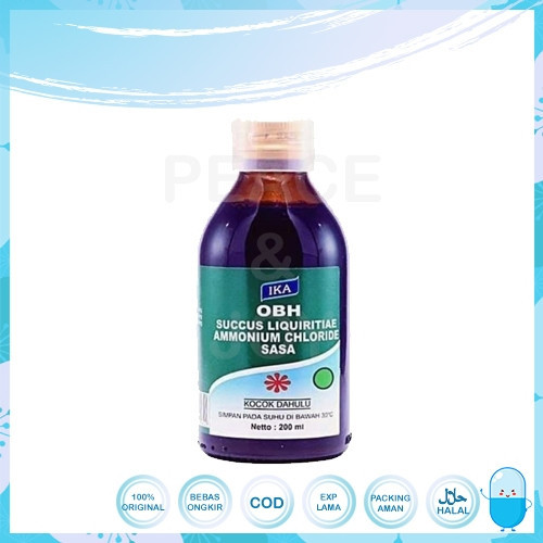 Jual OBH IKA SUCCUS 200 ML MEMBANTU MEREDAKAN BATUK BERDAHAK OBAT BATUK ...