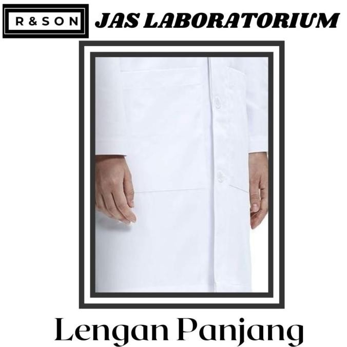 Jual JAS LAB/JAS LABORATORIUM/JAS LAB LENGAN PANJANG/BAJU LABORATORIUM ...
