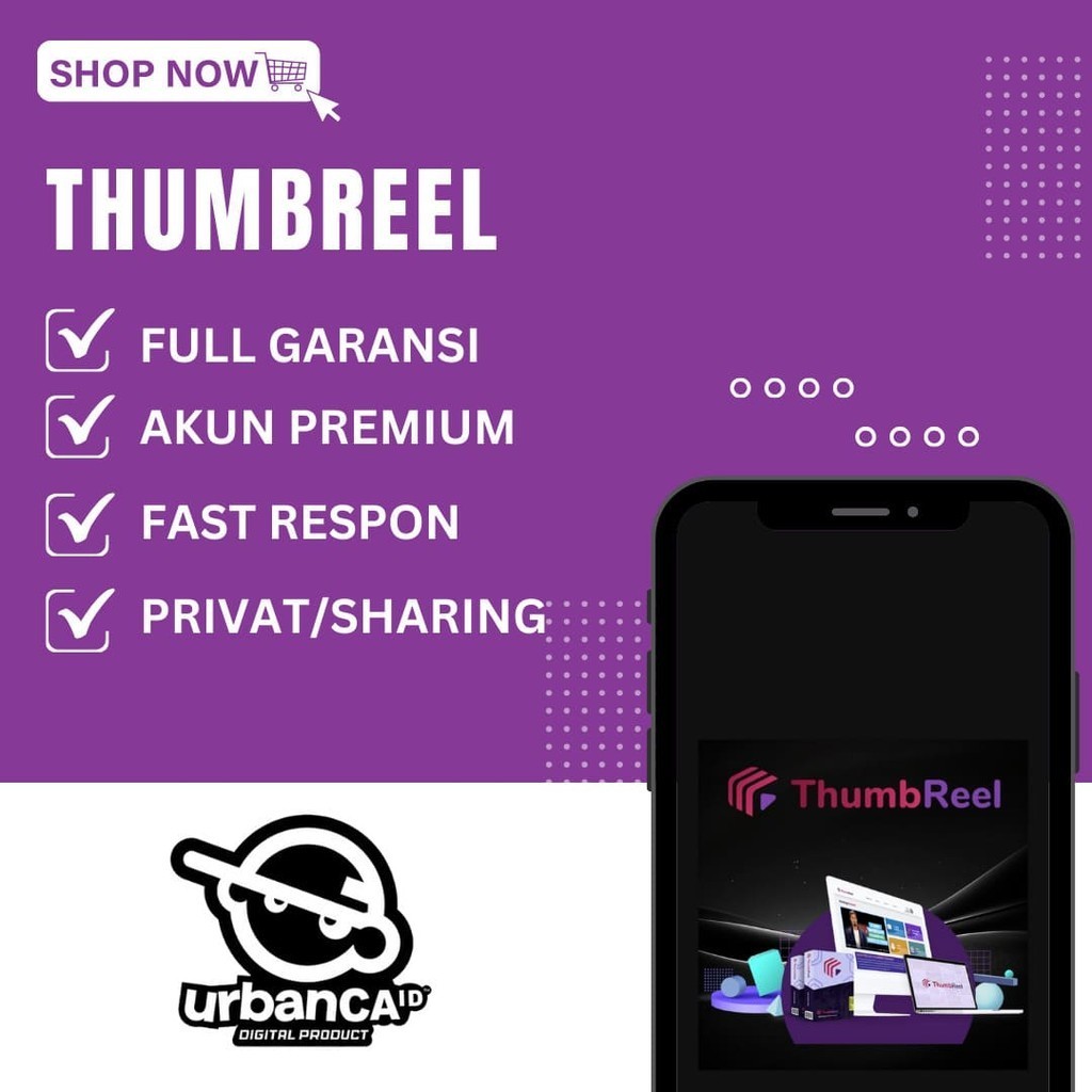 Jual Thumbreel Premium 1 Tahun Full Garansi (Proses Tercepat Buka 24 Jam) | Shopee Indonesia