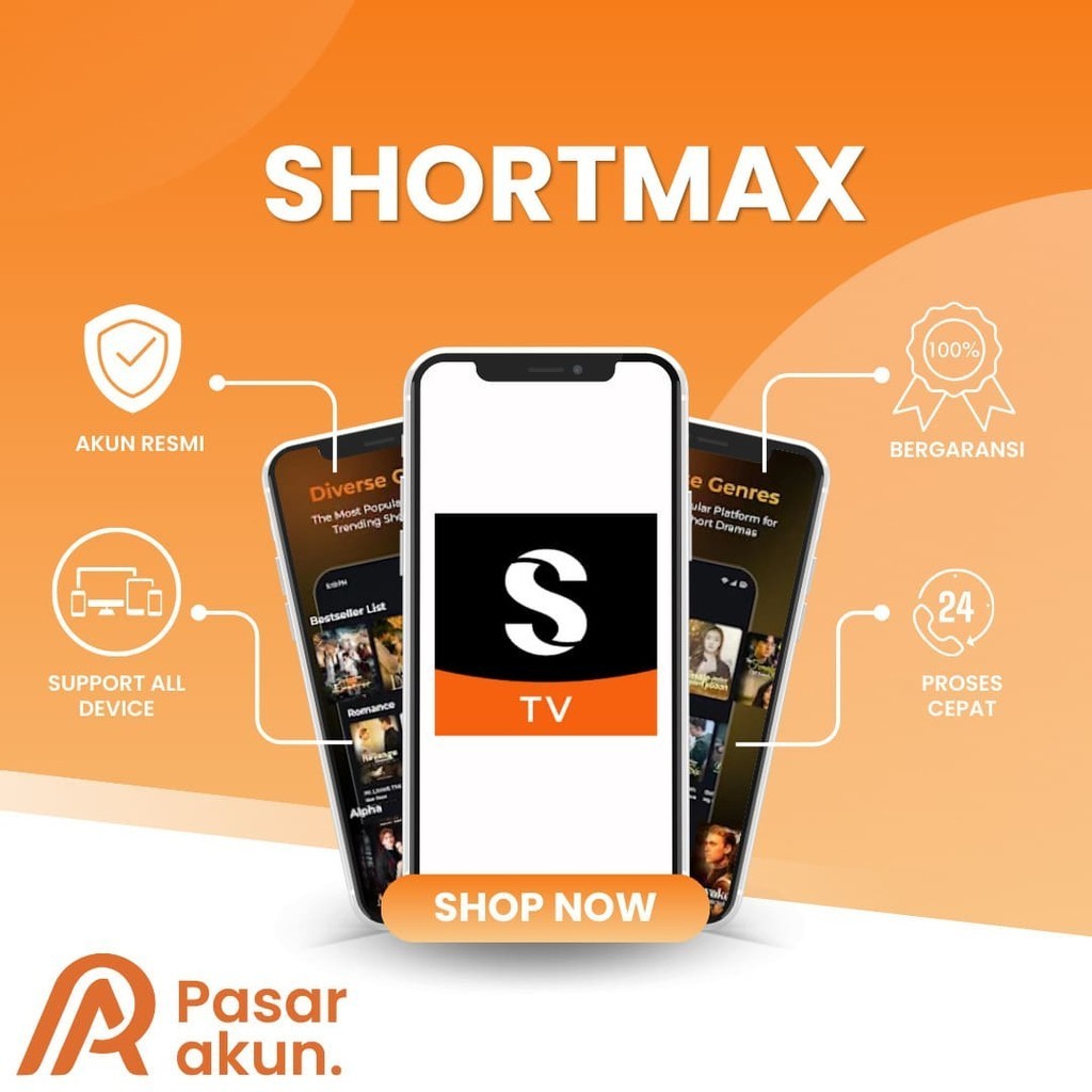 Jual ShortMax Premium 1 Tahun Full Garansi (Proses Tercepat Buka 24 Jam) | Shopee Indonesia