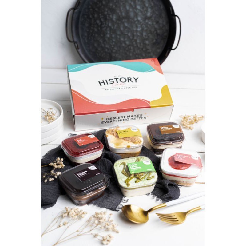 Jual Hampers Dessert box mini by History Cake | Shopee Indonesia
