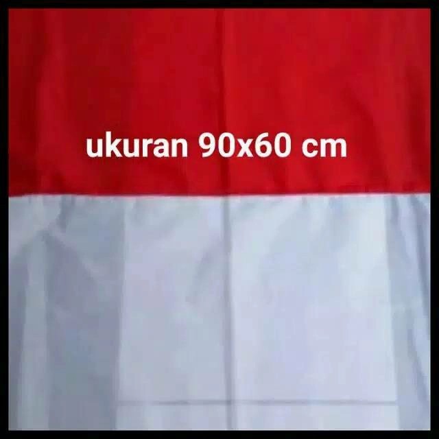 Jual PROMO BENDERA MERAH PUTIH 90X60 BAGUS | Shopee Indonesia