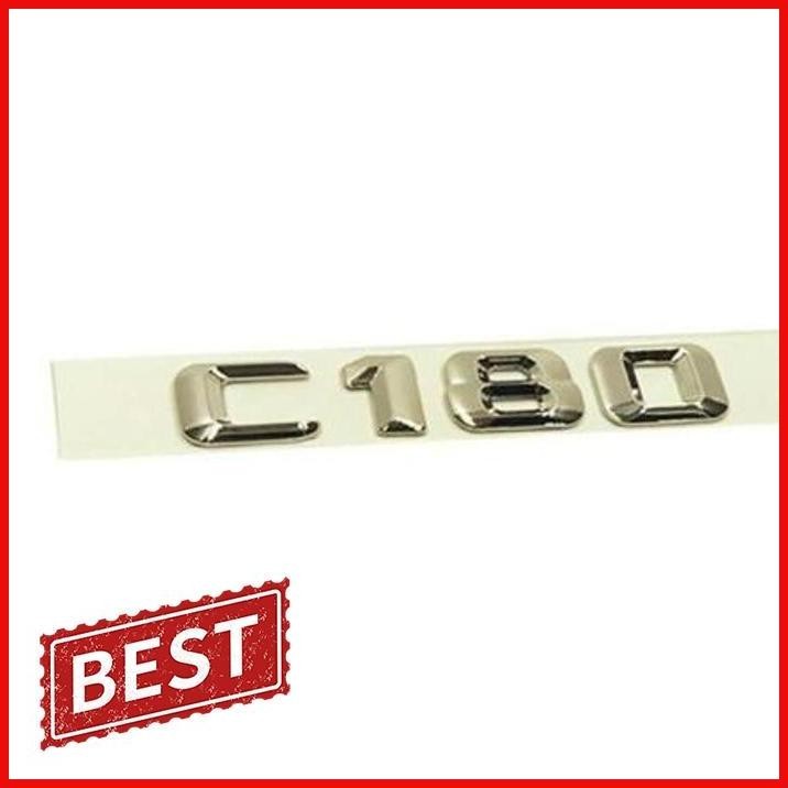 Jual [FNC] MERCEDES BENZ C180 STYLING STICKERS DECALS EMBLEM BADGE LOGO ...