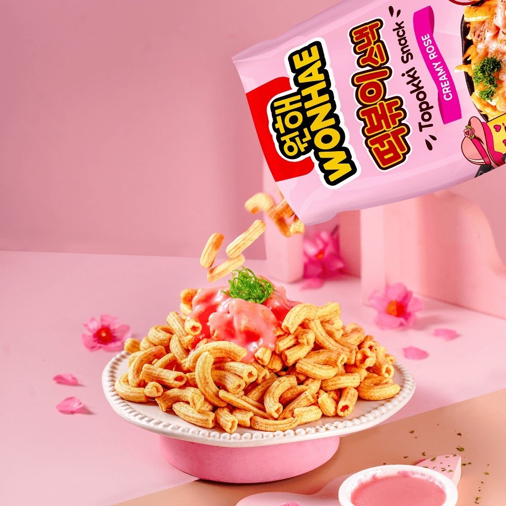 Jual Wonhae Topokki Snack Creamy Rose 16gr x 10 pcs | Shopee Indonesia