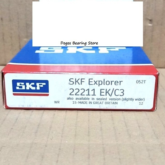 Jual BEARING 22211 EK C3 SKF (AS TIRUS) | Shopee Indonesia