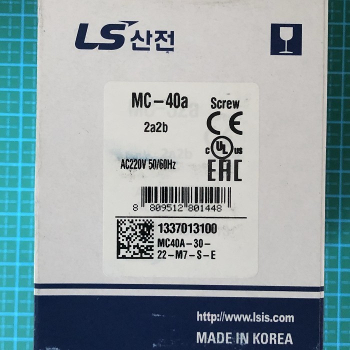 Jual Magnetic Contactor Mc40A Metasol Ls Ori | Shopee Indonesia