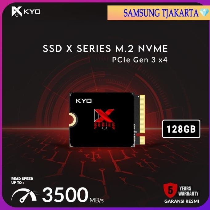 Jual KYO X30 2230 PCIE 3.0 X SERIES 128GB NVME SSD M.2 NVME GEN3 X4 NVME GEN 3 X4 2807T | Shopee ...