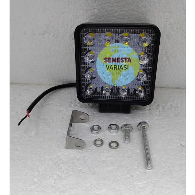 Jual Terpopuler Lampu Variasi Sorot Putih Lampu Proyek Led 16 Mata ...
