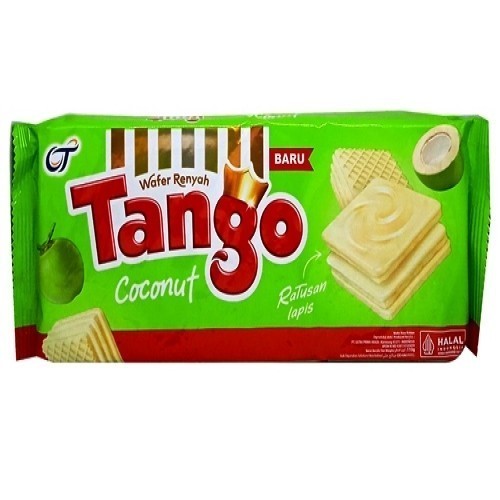 Jual S01760 WAFER TANGO COCONUT 110GR MAJU BERSAMA (20241211) | Shopee ...