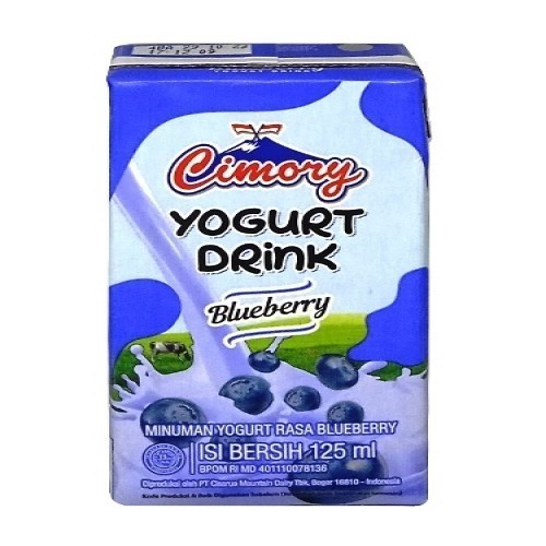 Jual S58532 YOGURT DRINK CIMORY 125ML BLUEBERRY KOTAK MAJU BERSAMA ...