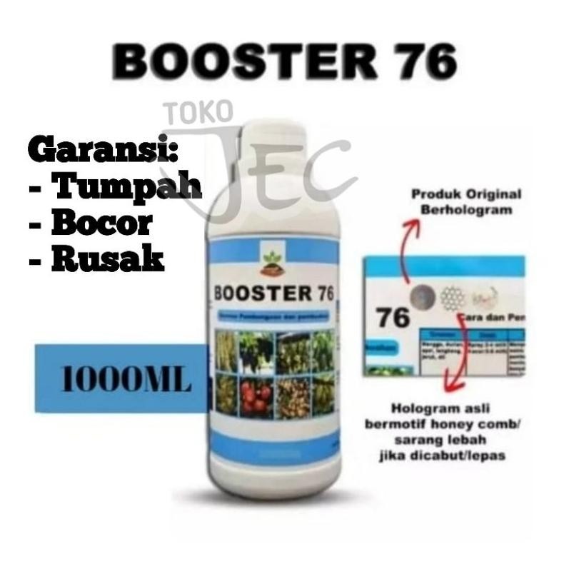 Jual Racun Shopee Pupuk Booster 76 Kemasan 1 Liter Pupuk Pelebat Penyubur Pembesar Tanaman Buah ...