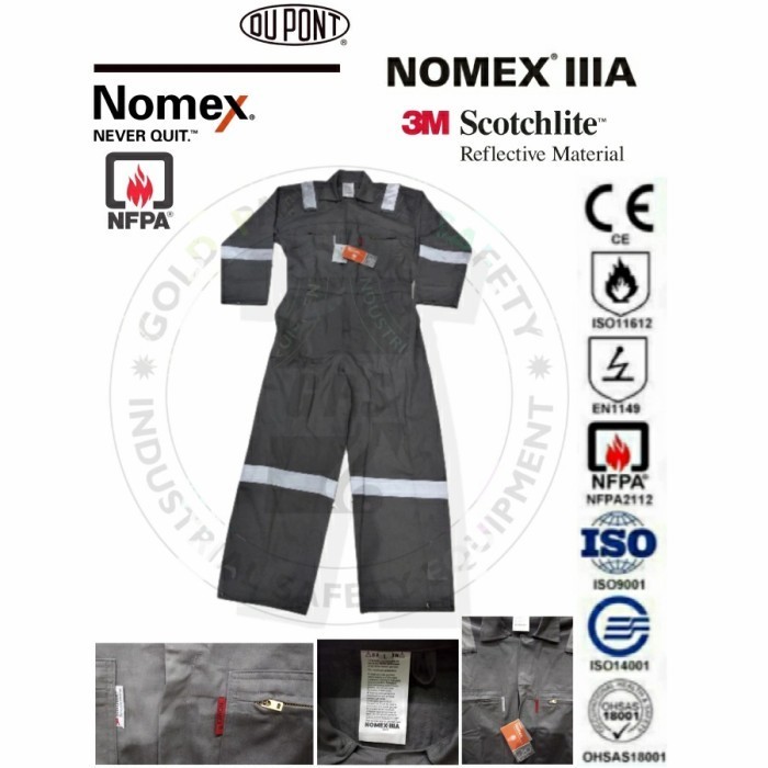 Jual Coverall Nomex 3A Safety Wearpack Nomex IIIA WEARPACK FRC NOMEX ...