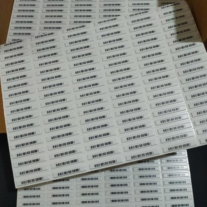 Jual Sensor Alarm Label AM 58Khz Sensormatic Checkpoint 5.000pcs per ...