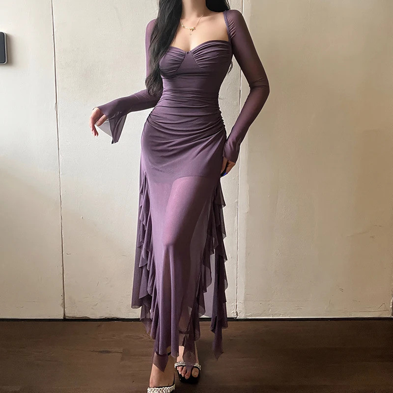 Jual Purple Mature Sexy Beautiful Confident Elegant Graceful Women'S ...
