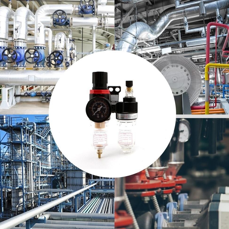 Jual Mega Sale Afc2000 Filter Kompresor Angin/Air Filter Regulator Atau Saringan Kompresor ...