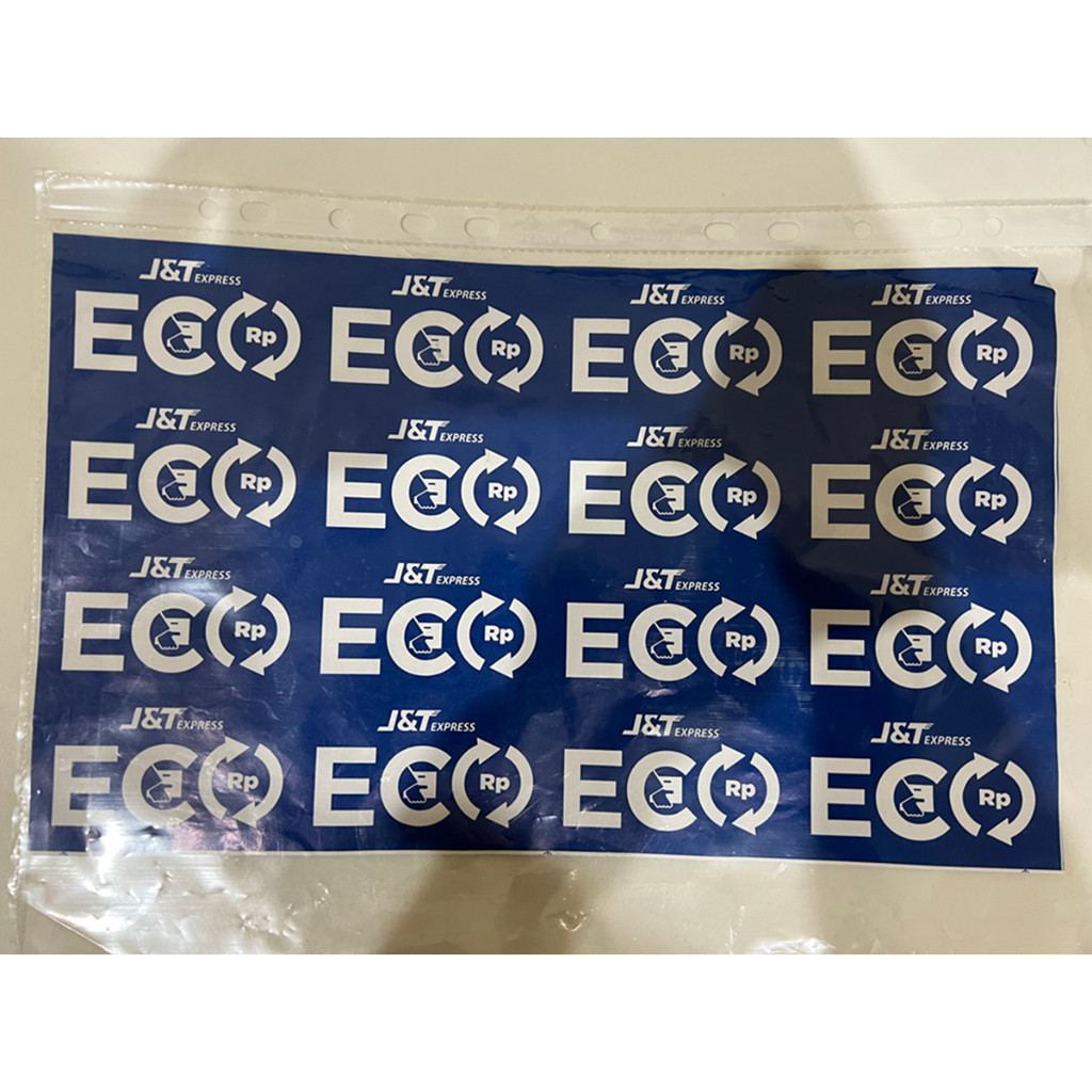 Jual Stiker ECO JNT Stier isi 2000 lembar ready sto | Shopee Indonesia