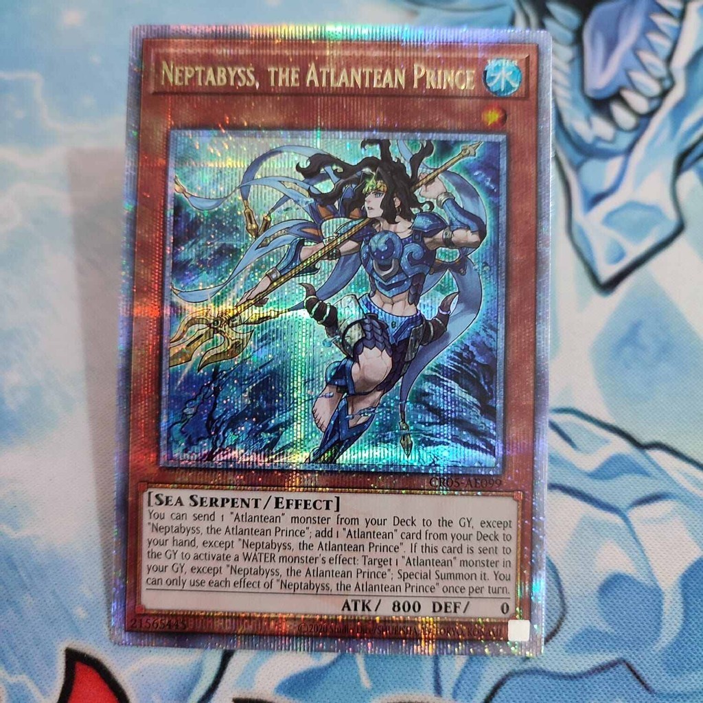 Jual yugioh AE neptabyss the atlantean prince CR05-AE099 QCSE original ...