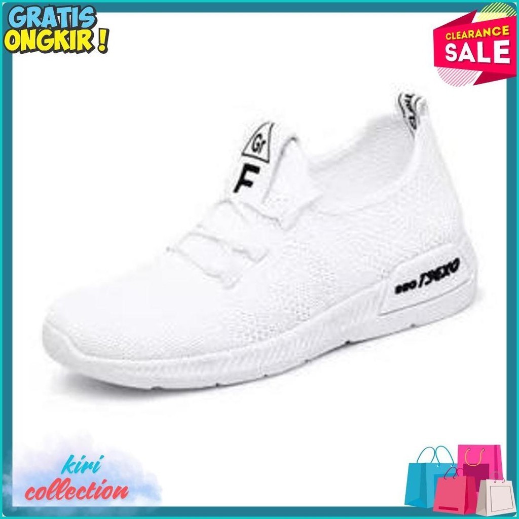 Jual Sepatu Wanita Sneakers 2022 Sepatu Olahraga Rajutan Terbang Sports ...