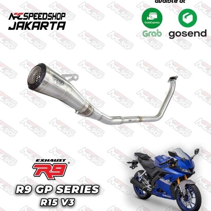 Jual Knalpot R9 Gp Ss Series All New R15 V3 Fullsystem Racing | Shopee ...