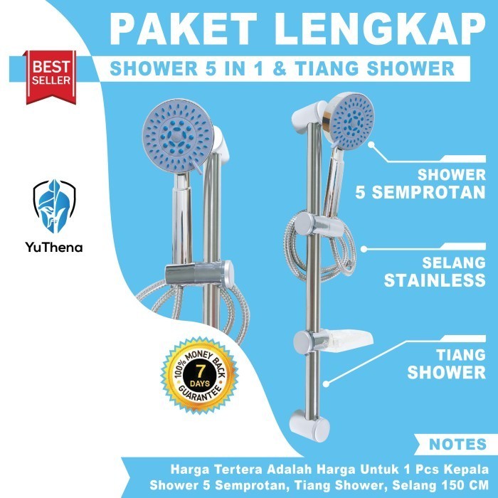 Jual Produk Shower Tiang Set Column Shower Rail Tiang Shower Mandi ...