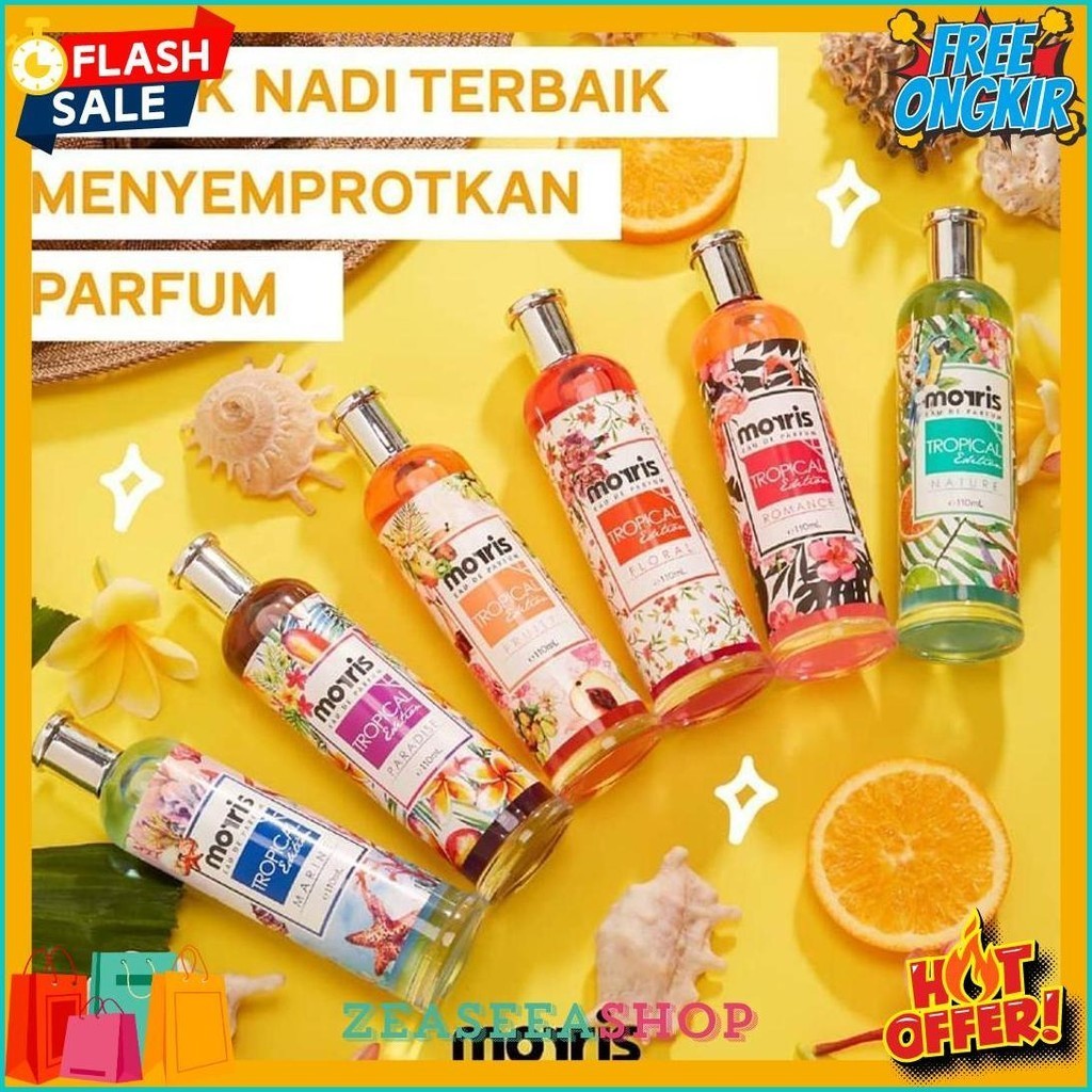 Jual Belia Morris Tropical Eau De Parfum 110 Ml | Paradise | Romance ...