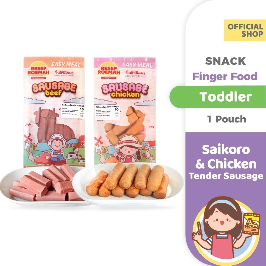 Jual RESEP ROEMAH / Saikoro and Chicken Tender Sausage / Sosis Saikoro ...