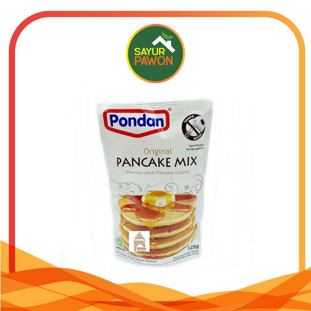 Jual Tepung Premix PONDAN Pancake Original / pack | Shopee Indonesia
