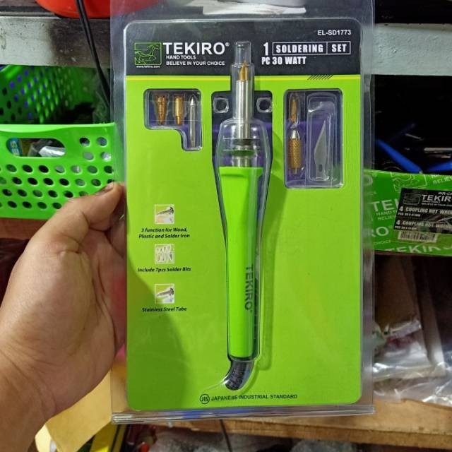 Jual Azalia New Solder Ukir Kayu Pyrography Wood Carving Alat Ukit Kayu ...