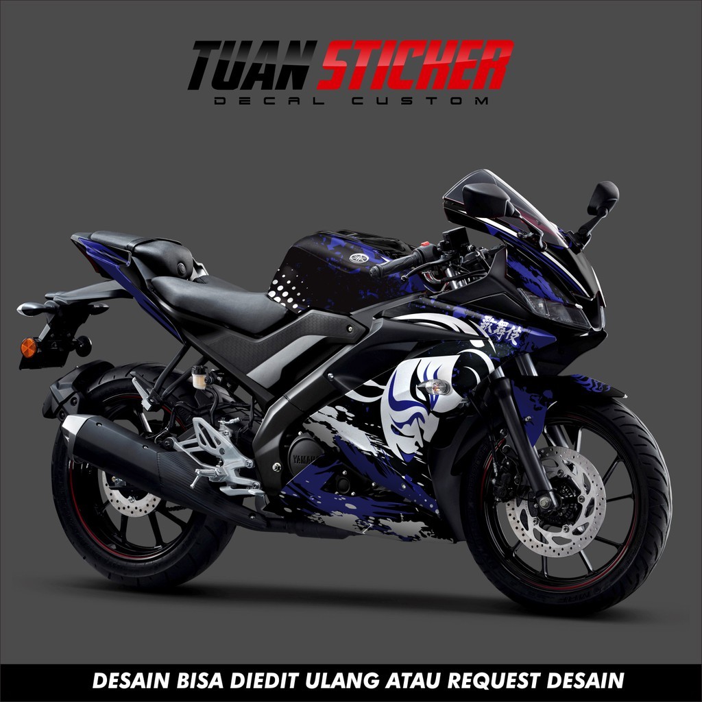 Jual Sticker Striping Decal Yamaha R15 V3, Sticker Decal R15 V3 ...