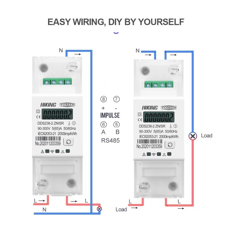 Jual ENERGY KWH METER MODBUS - EXPOR IMPOR EXIM NETT METERING PLTS ...
