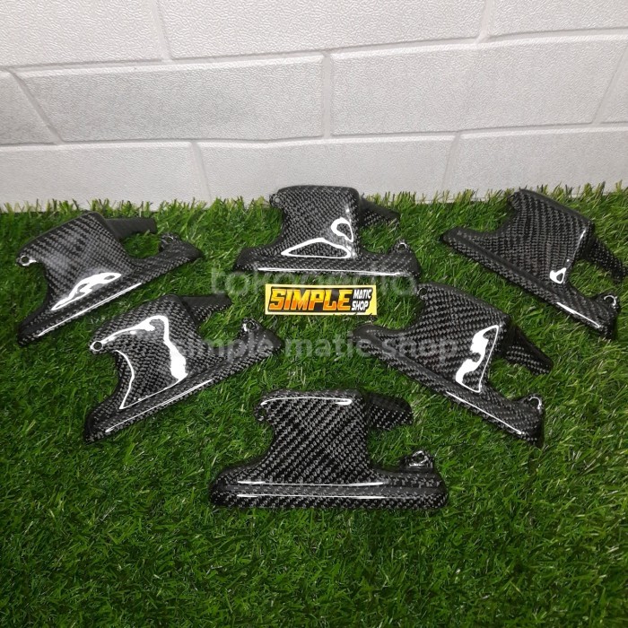 Jual cover plat besi radiator vario 125 150 pcx karn kevlar | Shopee ...
