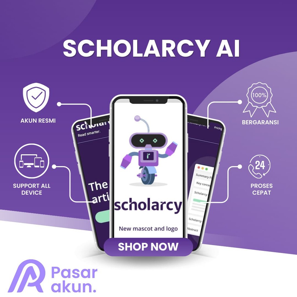Jual Scholarcy Ai Text Summarizer Premium 1 Tahun Untuk Semua Device Garansi Full (Buka 24 Jam ...