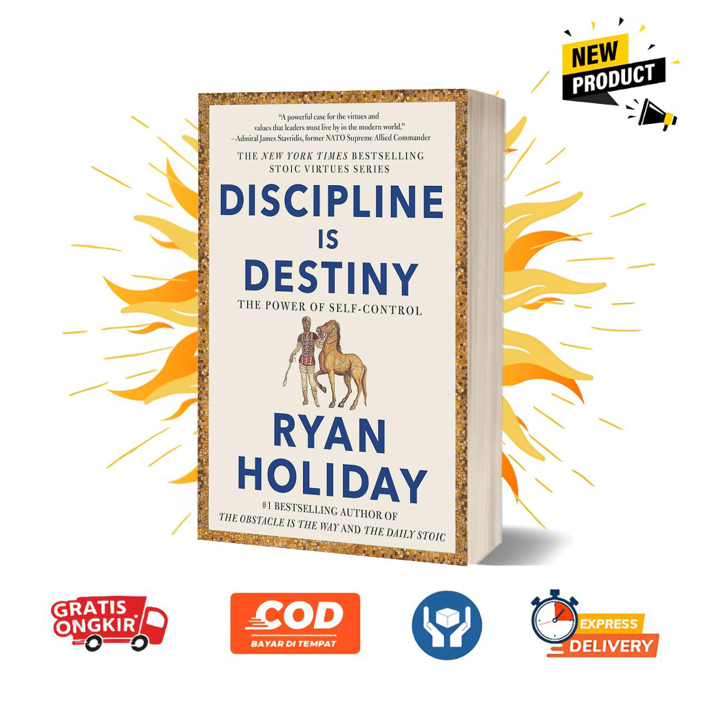 Jual Discipline Is Destiny by Ryan Holiday (English) | Shopee Indonesia