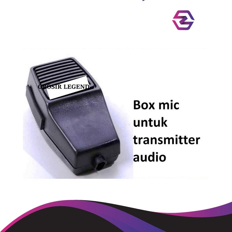 Jual Box extra mic mik microphone plastik hitam | Shopee Indonesia