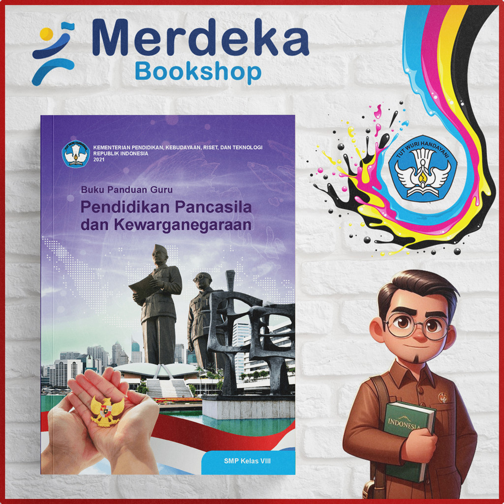 Jual Buku Panduan Guru PPKn SMP/MTs Kelas 8 K. Merdeka - KEMENDIKBUD | Shopee Indonesia