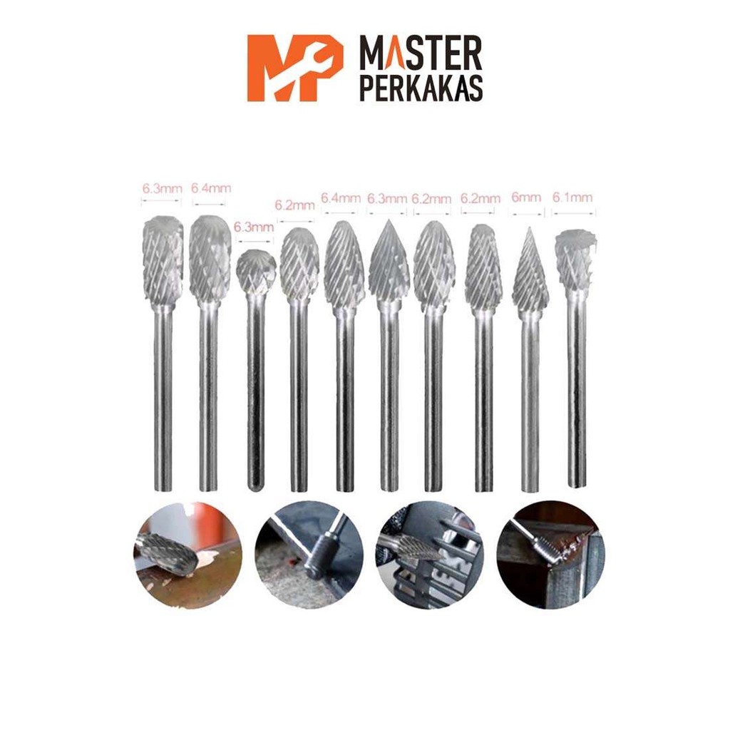 Jual Mata Bor Tuner 3mm 10 in 1 3x6 MP / Cuner Cunner Tungsten Karbida ...