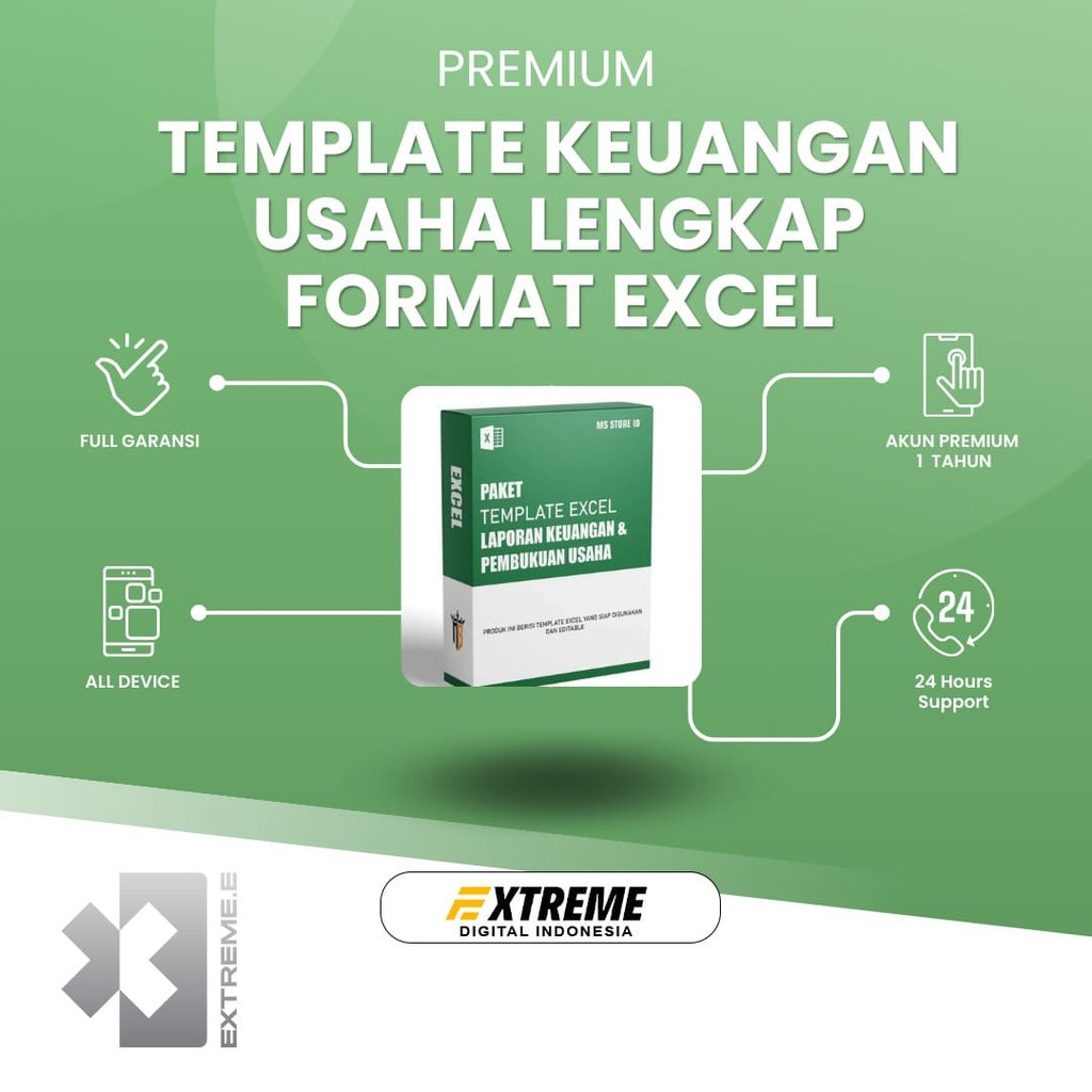Jual Aplikasi Akuntansi Excel Lengkap Program Siap Pakai Template ...