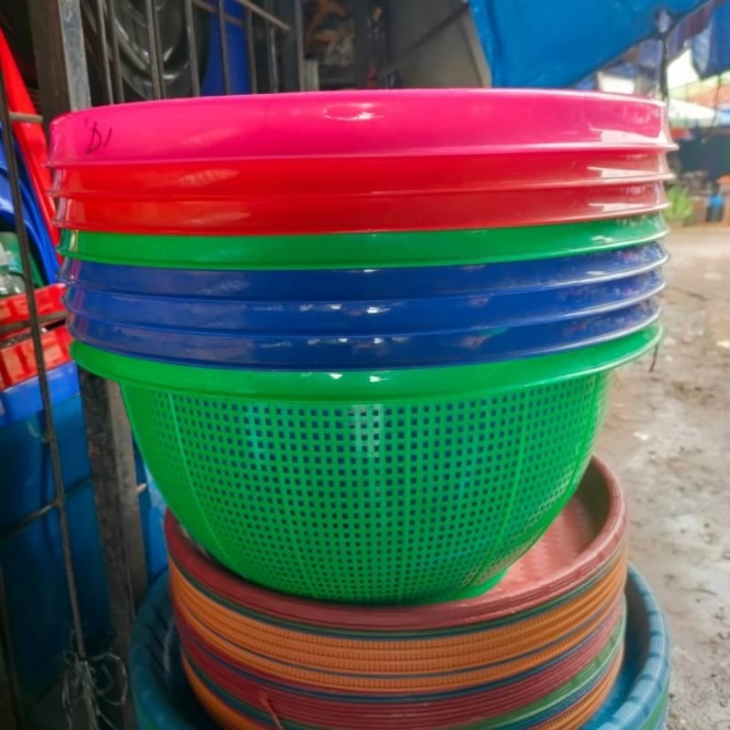 Jual bakul plastik nasi jumbo/bakul SL plastik/bakul hajatan/cepon 1pcs ...