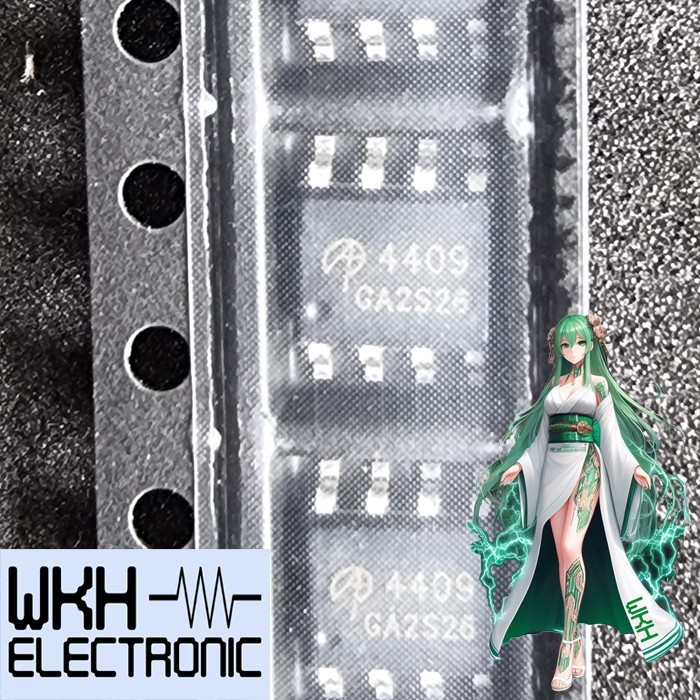 Jual (WKH) AO4409 AO4409A AO 4409 4409A SOP8 MOSFET P-CH 30V 15A | Shopee Indonesia