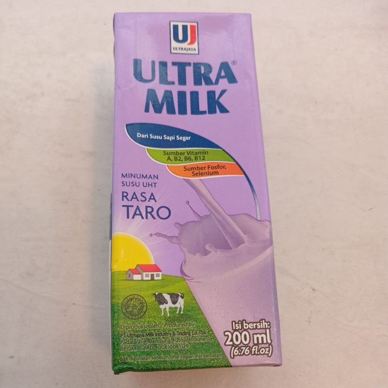 Jual Ultra Milk Rasa Taro 200ml [2 pcs] | Shopee Indonesia
