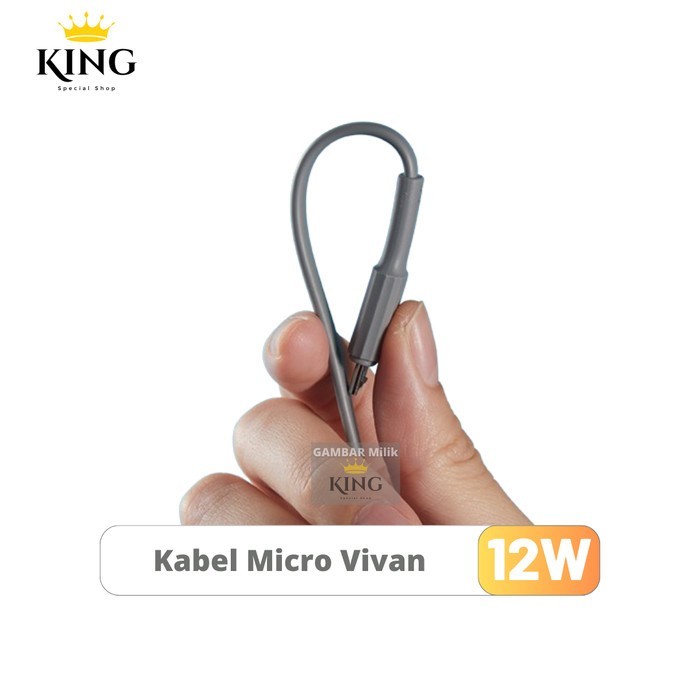 Jual VIVAN Kabel Data Micro USB Fast Charging 2,4A 12 Watt Panjang ...