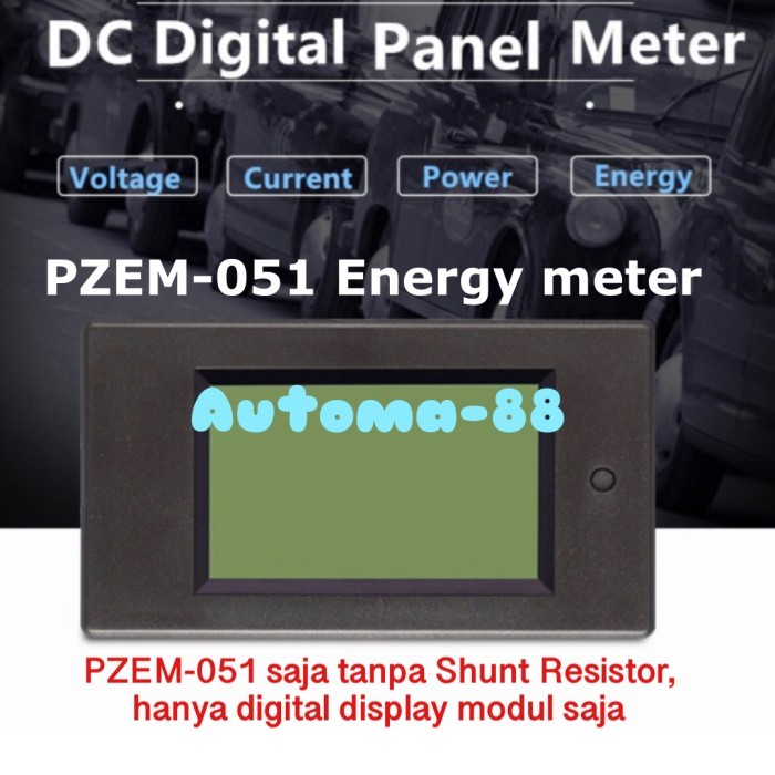 Jual PZEM-051 DC KWH Watt Volt Ampere Energy meter 6.5V-100V 50A 100A | Shopee Indonesia
