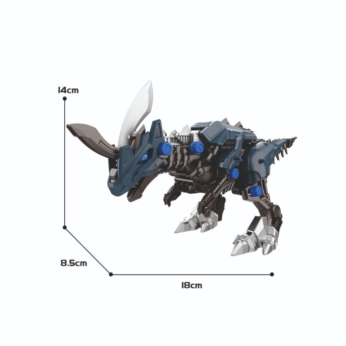 Jual Licy Robot Rakit Trex Dino Dinosaurus Parasaurolophus Mainan ...