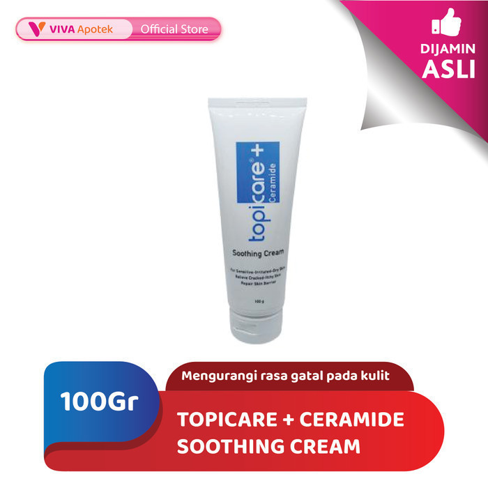 Jual Topicare + Ceramide Soothing Cream (100 Gram) | Shopee Indonesia