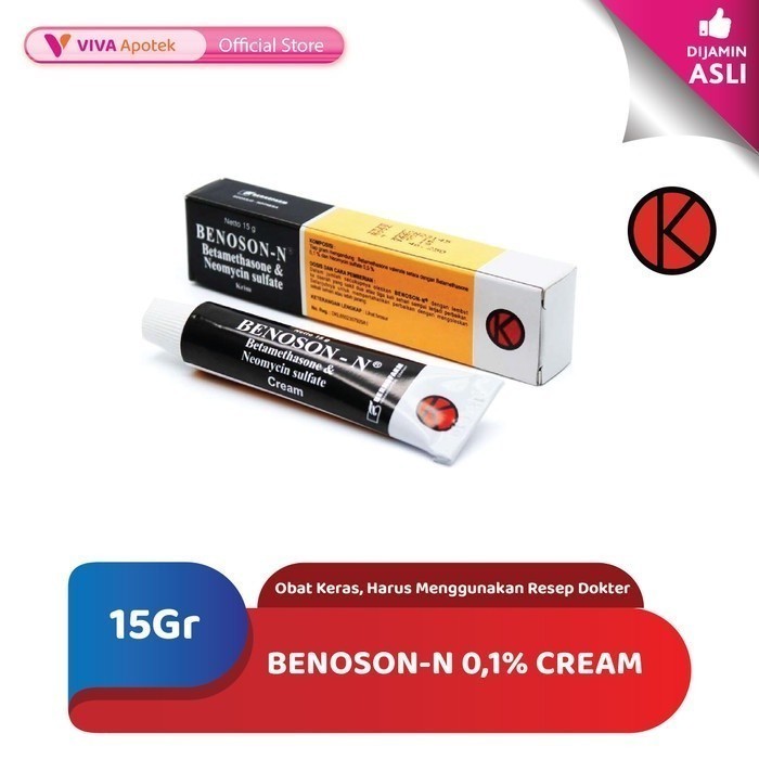 Jual Benoson N 0.1% Cream (15 gr) | Shopee Indonesia