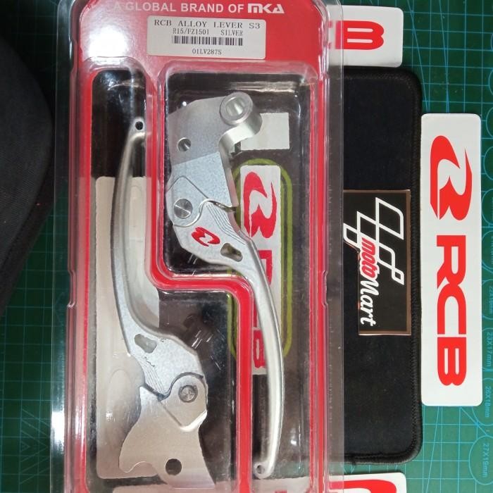 Jual Handle set Rem dan kopling S3 Lever by RCB Yamaha R15 V3 MT15 Silver Premium | Shopee Indonesia