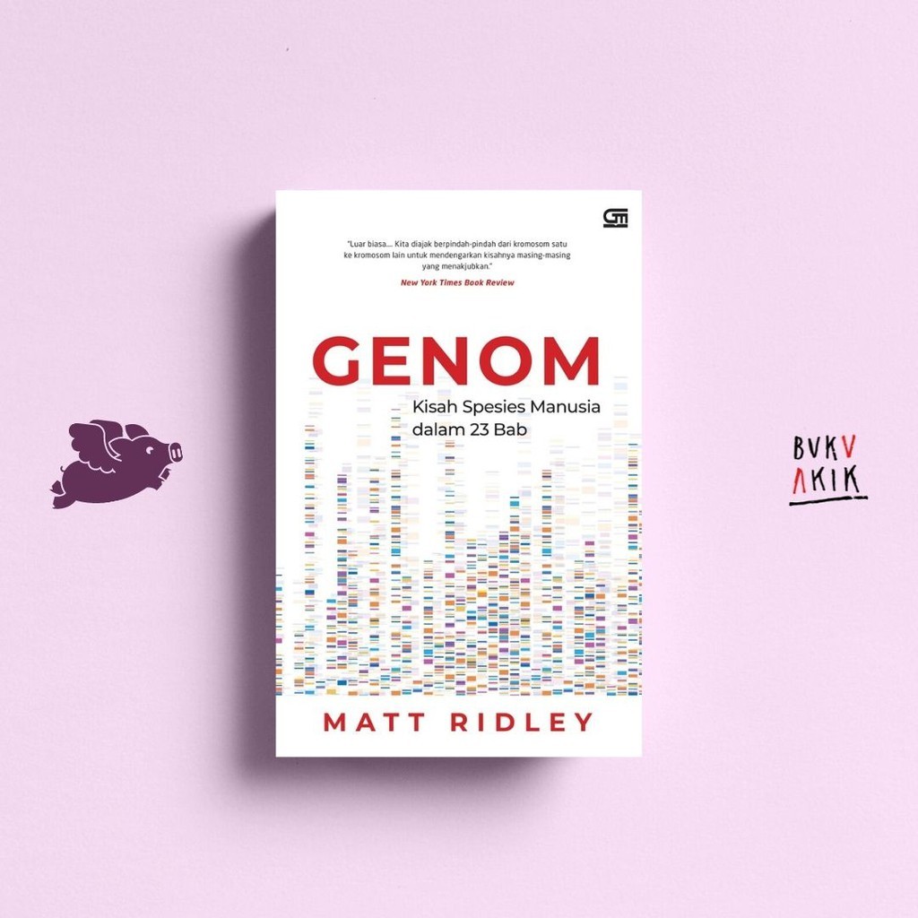 Jual Genom: Kisah Spesies Manusia Dalam 23 Bab - Matt Ridley | Shopee ...