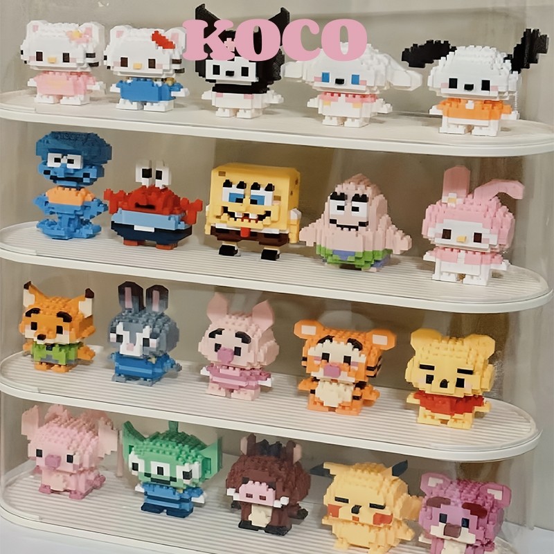 Jual KOCO Nano Block Model DIY Karakter Kartun Mainan Balok Susun ...