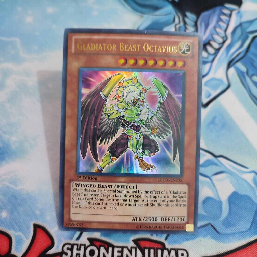 Jual yugioh gladiator beast octavius LCGX ultra rare original | Shopee ...