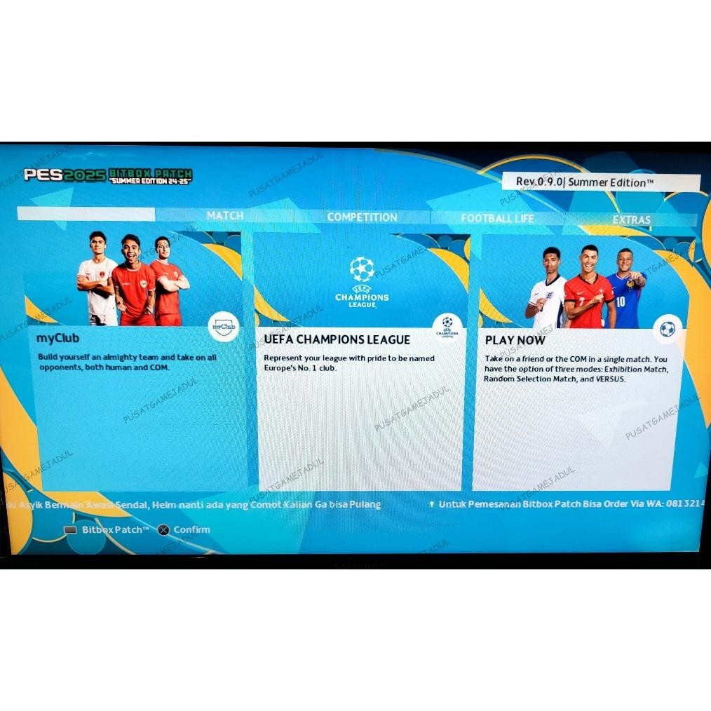 Jual ss-64 DVD Kaset Game PS3 PKG Multiman HEN Pro Evolution Soccer ...